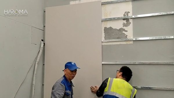 5 bước tự thi công tấm ốp than tre cực chuẩn không cần gọi thợ