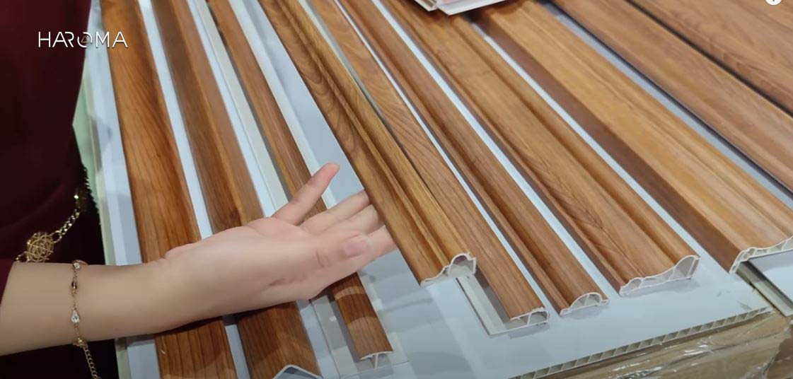 Các loại phào chỉ nhựa pvc Haroma và cách thi công chi tiết