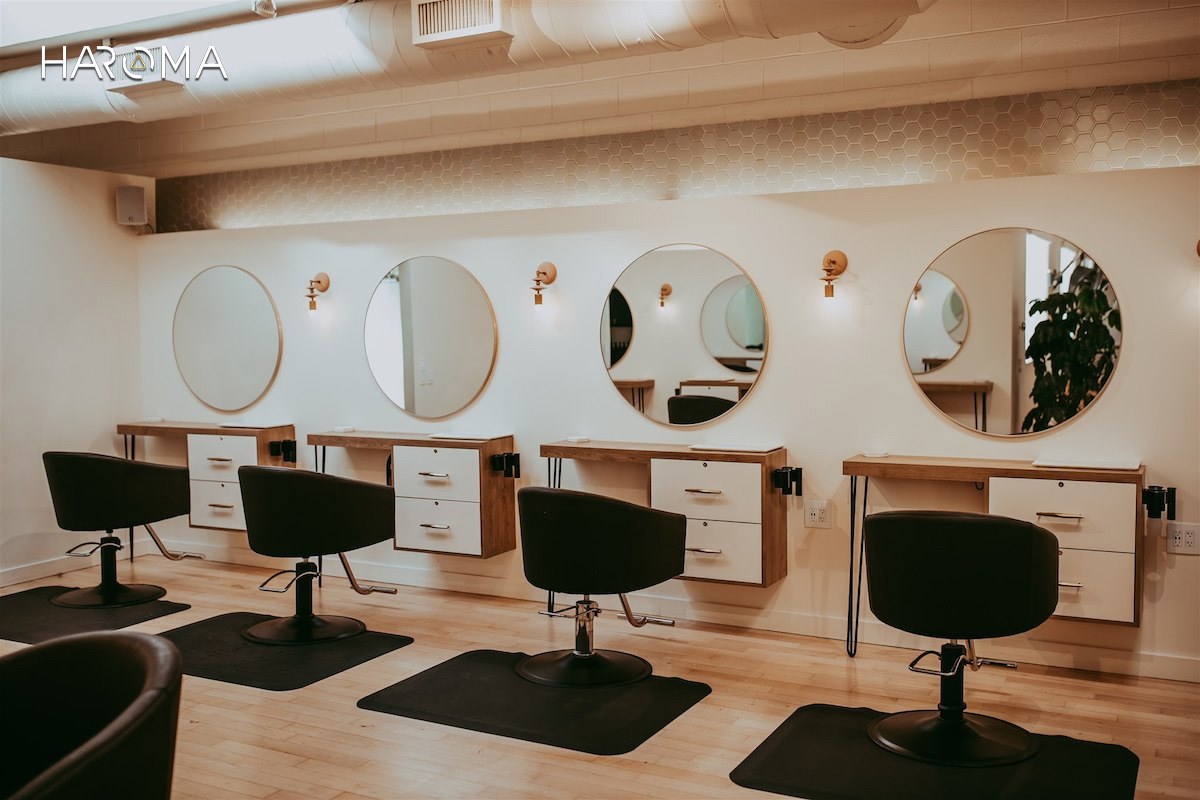 Loạt mẫu thiết kế tiệm tóc hair salon đẹp - sang - thu hút khách hàng ...
