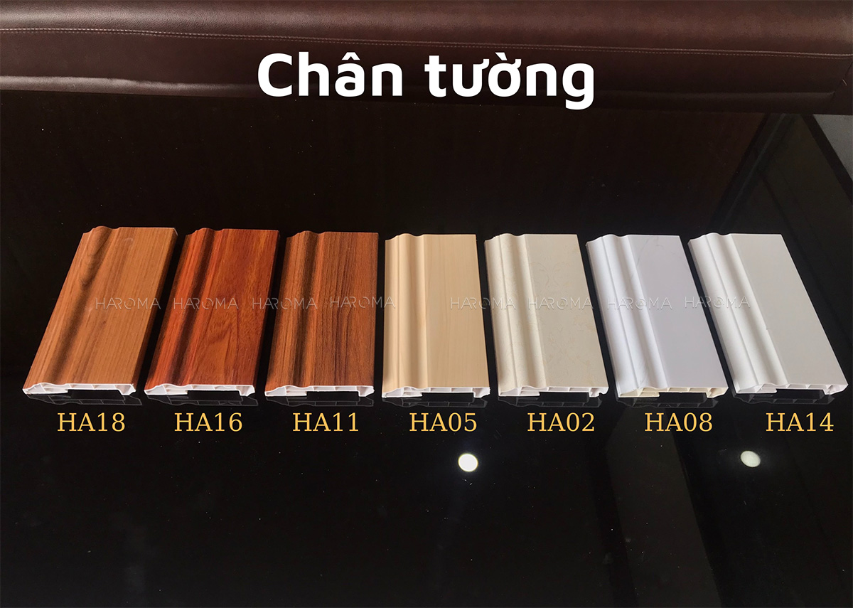 Kích thước thiết kế len chân tường chuẩn xác nhất - Haroma