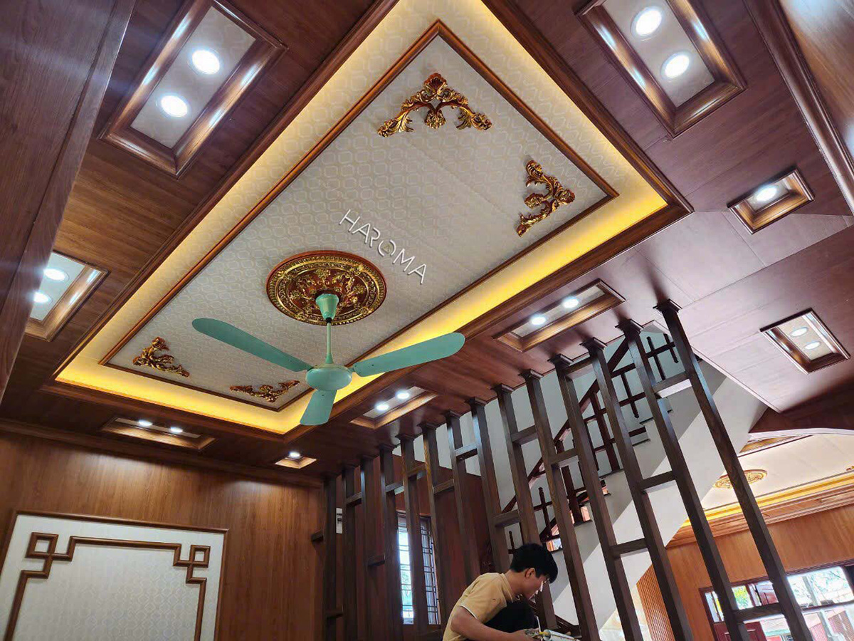 Tổng hợp các mẫu trần nhựa nano đẹp nhất hiện nay - Lê Hạ Haroma