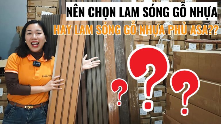 Lam sóng gỗ nhựa phủ ASA và lam sóng gỗ nhựa nên chọn loại nào tốt hơn?